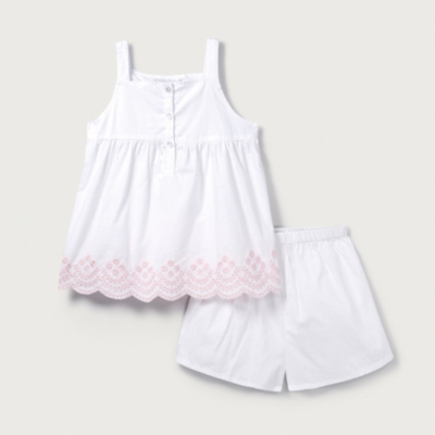 Broderie Pyjamas (1-12yrs) | Baby & Children's Sale | The White Company UK