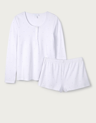 Womens Luxury Pajama Sets Silk And Cotton The White Company Us